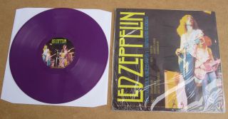LED ZEPPELIN Vinyl LP PURPLE WAX Does Anyone Remember Hamptone ? 9/9 ...