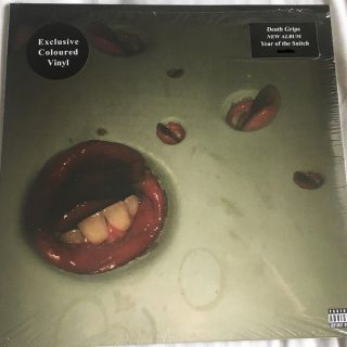 Death Grips Year Of The Snitch Vinyl Lp Ltd Green Wax Die Cut Cover ...