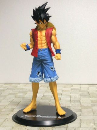 Dragon Ball Z X One Piece 40th Anniversary DX Figure Luffy Banpresto ...