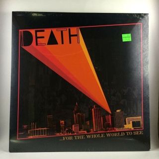 Death For The Whole World To See Lp Vinyl Album Detroit Garage