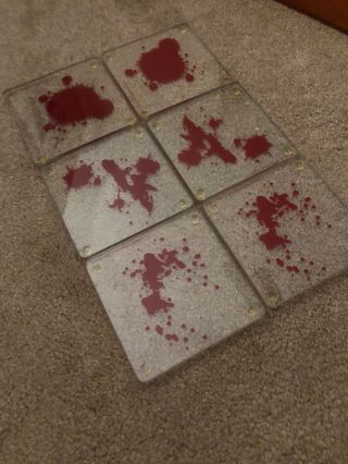 Dexter TV Series Set Of Six Blood Splattered Coasters | #2721734
