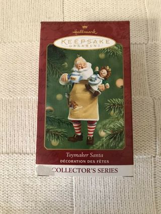 2001 Toymaker Santa Hallmark Keepsake Christmas Tree Ornament | #14533295
