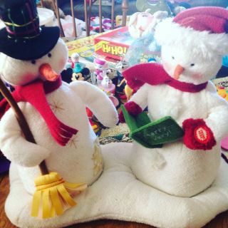 HALLMARK JINGLE PALS 2003 SINGING PLUSH SNOWMEM WISH YOU A MERRY ...