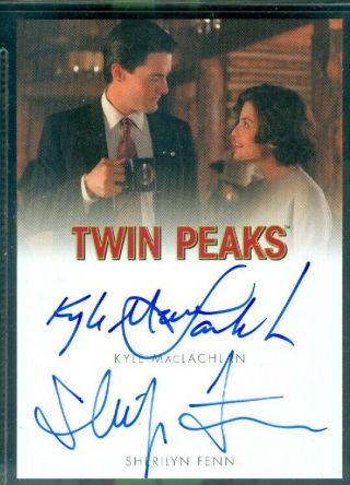 Rittenhouse 2018 Twin Peaks Kyle MacLachlan/Sherilyn Fenn Dual ...