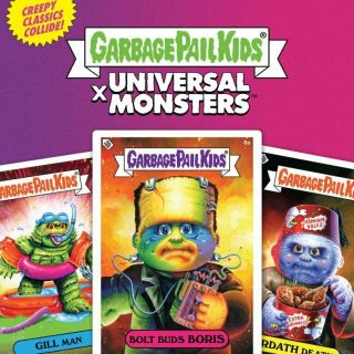 2019 SDCC SUPER7 TOPPS GARBAGE PAIL KIDS UNIVERSAL MONSTERS | #4329743