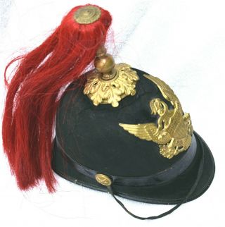 US 1881 - 1902 RED ARTILLERY HELMET PLUME 1880 | #244913