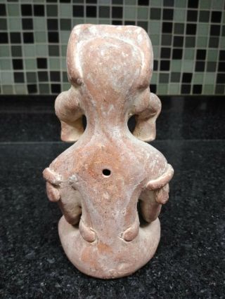Aztec/ Mayan Terra Cotta Clay Pottery Figure Statue | #15997569