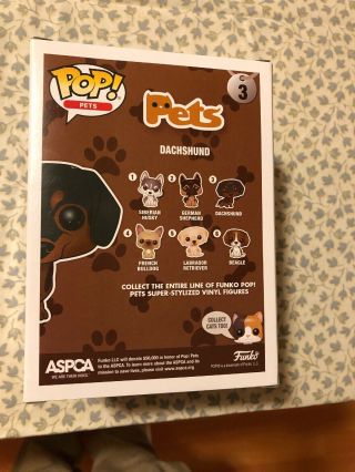 Funko POP Pets: Pets - Dachshund Action Figure | #15609253