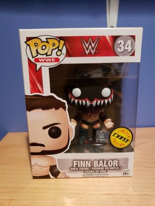 Rare Chase WWE FINN BALOR The Demon Funko Pop Figure W/ Protector ...