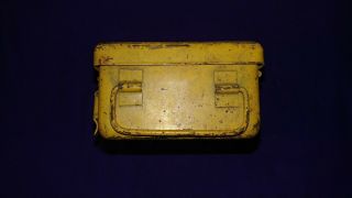 WW II Military Gas Casualty First Aid Kit Metal Box Only | #15145445