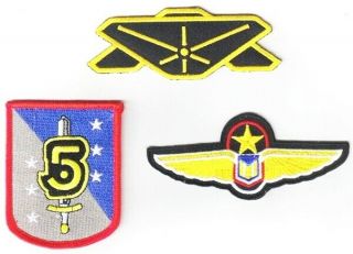 Babylon 5 TV Series Medical Uniform Embroidered Patch Set Of 4 | #14817690