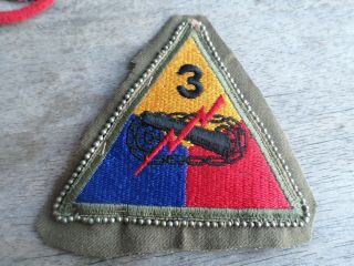 Wwii Patch Variation No Glow Ww2 Div Division Theater Made 34th 34 Th ...
