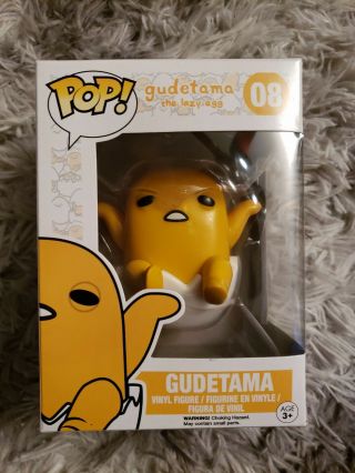 FUNKO POP Gudetama 08 The Lazy Egg Action Figure No Box | #14199514