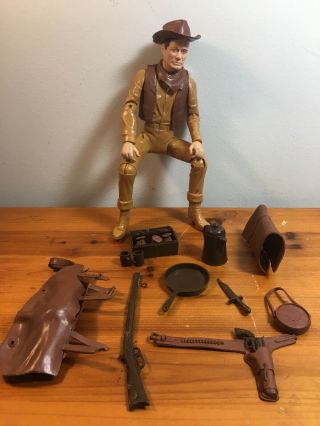 Vintage Marx Johnny West Action Figure With Accessories | #52297525