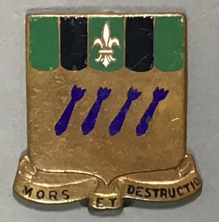 WWII Army Air Corps 3rd Bomb Group DUI DI Unit Crest SB NHM | #14830409
