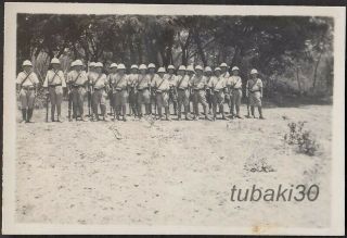 S1 WW2 Thailand Exp. Japan Army Photo Soldiers In Phitsanulok Air Base ...