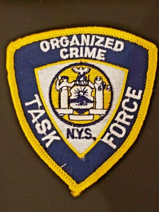 Commemorative Patch: York State Organized Crime Task Force | #14122547