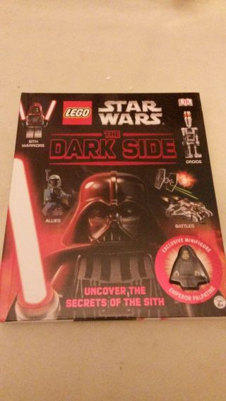 2014 Lego Star Wars The Darkside Book W/ Exclusive Minifigure Emperor ...