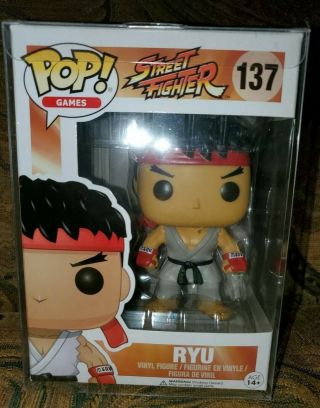 Street Fighter Funko POP Games Ryu Vinyl Figure 137 | #9666275
