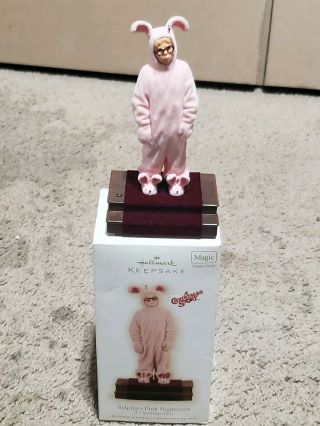 2009 Ralphie ' S Pink Nightmare Hallmark A Christmas Story Ornament ...