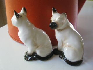 Vintage Norcrest Siamese Cat Salt And Pepper Shakers | #14163751