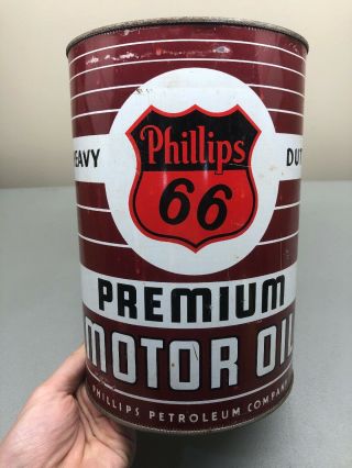 1940s Phillips 66 Heavy Duty Premium Motor Oil Print Ad - Vintage Farm ...