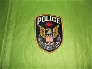 Security Protective Service Police Patch | #24347000