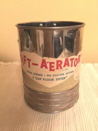 3 Cup Flour Sifter | #16879847