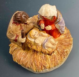 RARE Lefton China Vintage Creche Nativity Scene 1991 Hand Painted ...