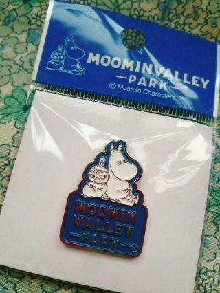Moomin Valley Park Japan Limited Moomin And Little My Pin Badge | #16824098