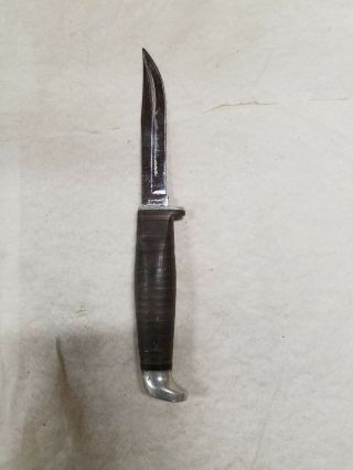 Vintage Fixed Blade Case Xx Usa Model Number 3 Finn | #17037875